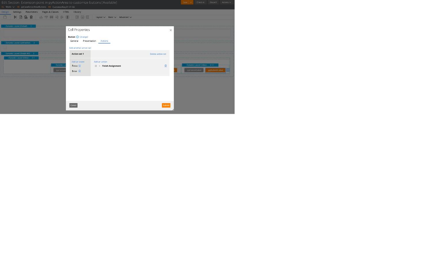 Assignment is to be performed when Enter key is pressed . | Support Center