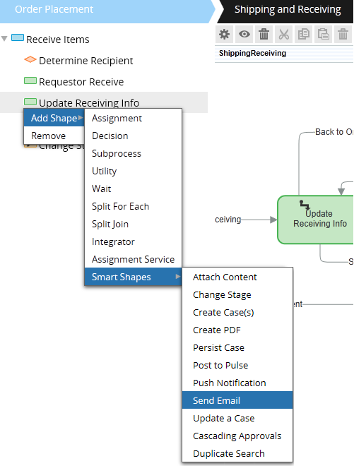 Working with Smart Shapes | Pega