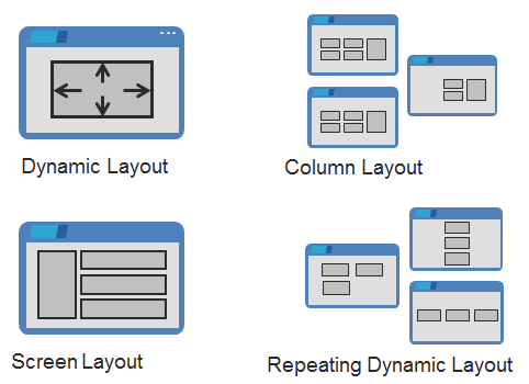 Using dynamic layouts to create responsive user interfaces | Pega