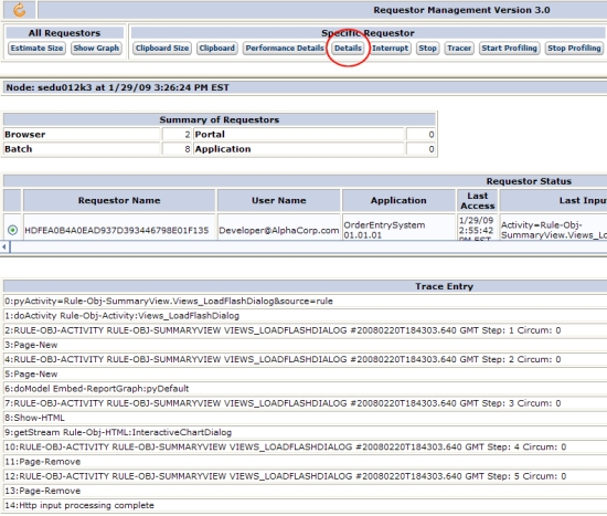 How to use SMA to identify amount of data on requestor clipboards | Pega