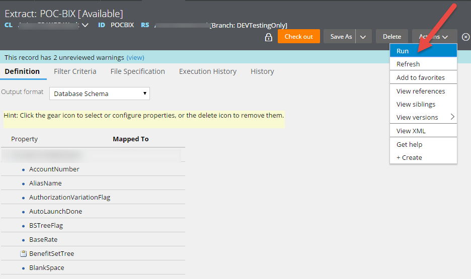 Please help me on running BIX extraction tool | Support Center